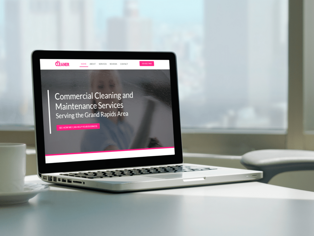 The Cleaner - Website Preview